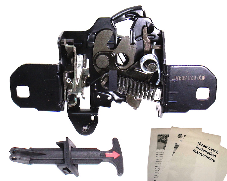 New Hood Latch Lock Catch Fits 1998-2010 VW Beetle + Pull Handle 1C0 8 ...