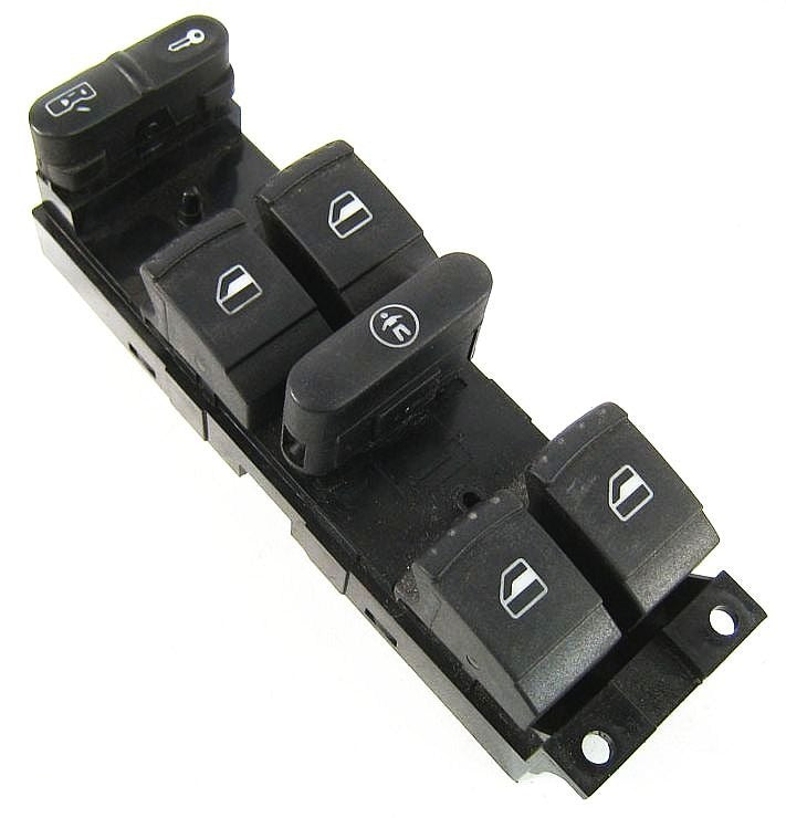 Driver Master Window Switch VW Jetta Golf MK4 Passat - Genuine - 1J4 9 ...