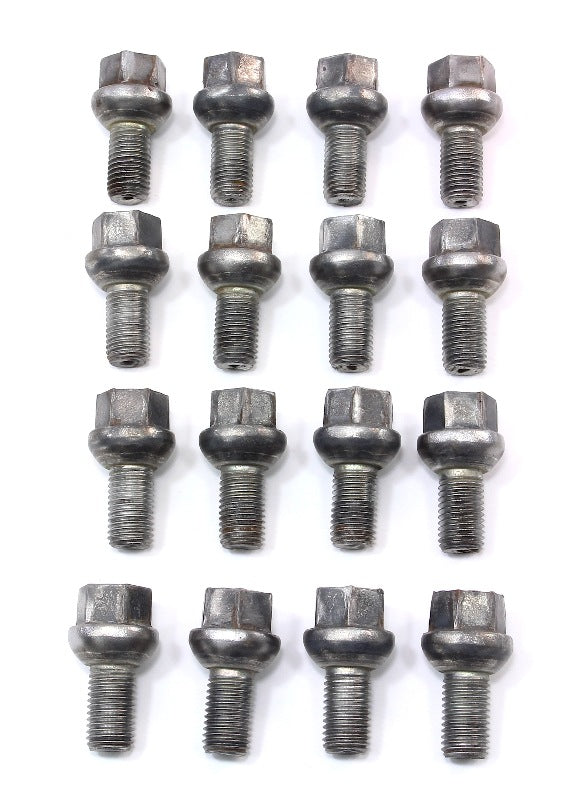 Stock Set of Lug Bolt Nuts VW Rabbit MK1 - Quantity 16 - Genuine ...