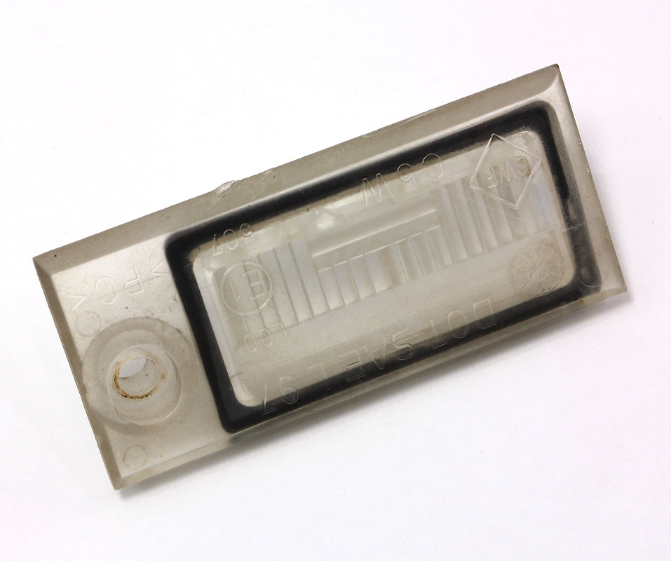 RH License Plate Light Lens 98-01 Audi A6 S6 C5 - Genuine ...