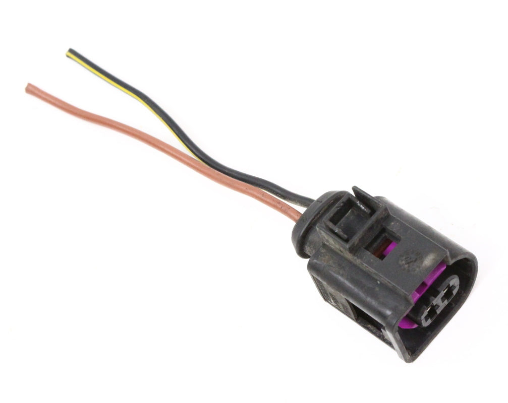 2 Pin Pigtail Plug Wiring Connector VW Jetta Golf Audi A3 Passat - 4D0 ...