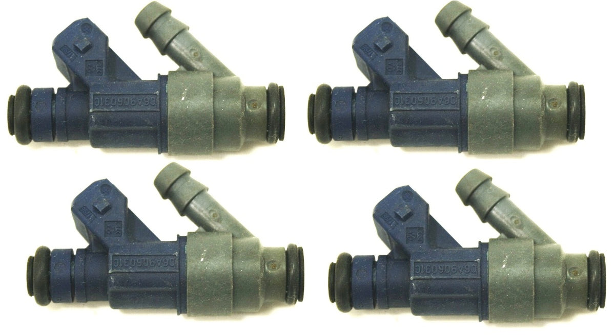 Set Of 4 Fuel Injectors 2.0 AEG VW 99-01 Jetta Golf Mk4 New Beetle 06A ...