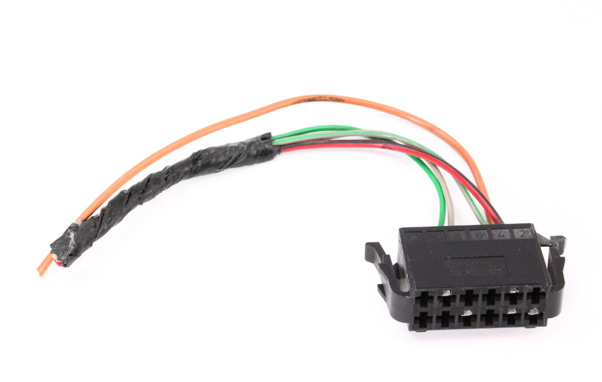 Trunk Central Locking Vacuum Pump Wiring Plug Pigtail 93-99 Jetta Golf ...