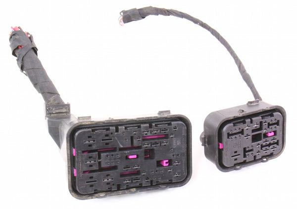 Engine Bay Fuse Relay Panel Box Wiring Pigtails Connectors 06-08 Audi ...