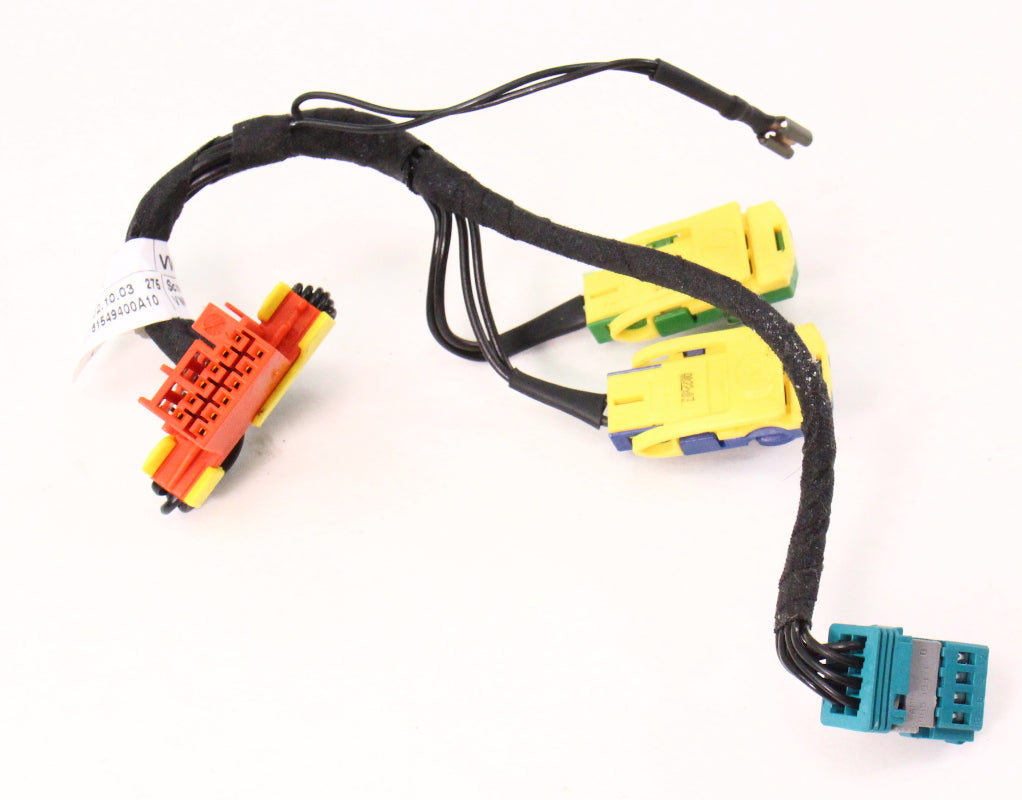 Airbag Clock Spring Wiring Harness Plugs 04-06 Phaeton Genuine - 3D0 9 ...