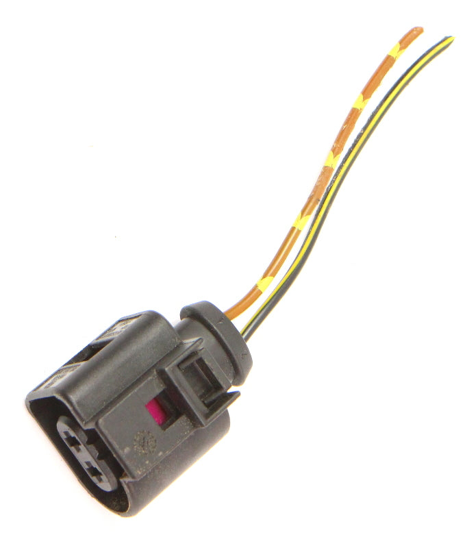 2 Pin Pigtail Wiring Harness Plug VW Audi Jetta Golf GTI MK6 Passat 1K ...