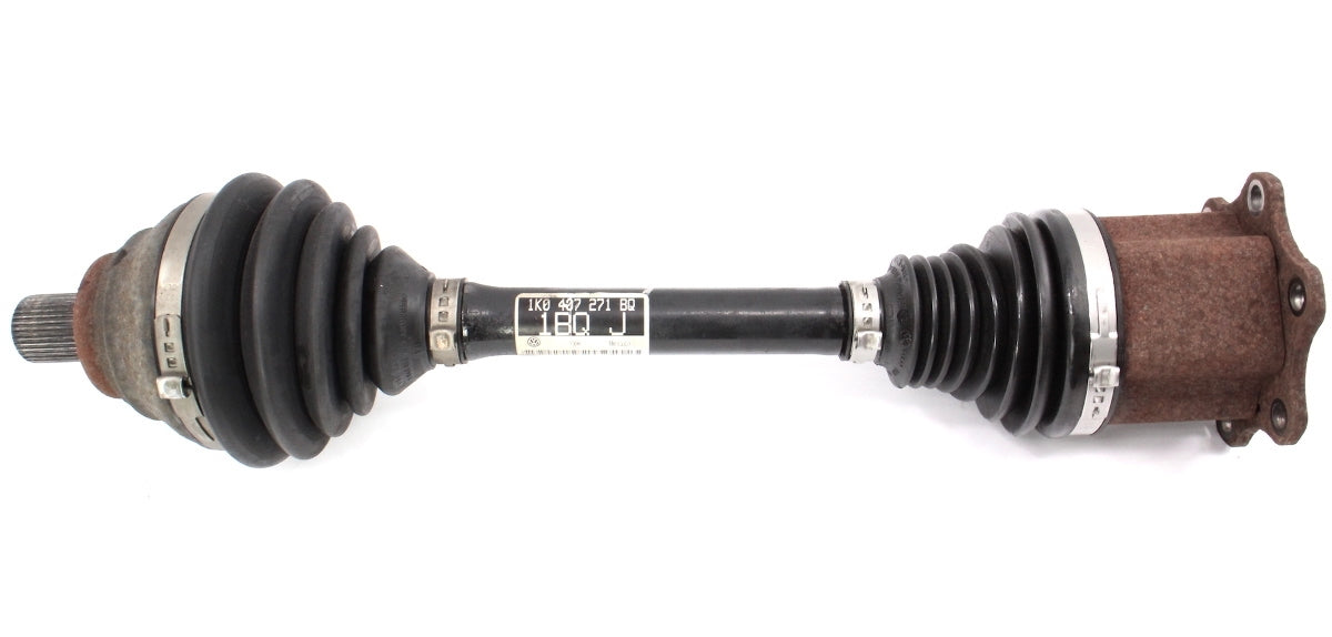 LH Axle Drive CV Half Shaft 05-15 VW Jetta Golf Mk5 MK6 TDI AT - 1K0 4 ...