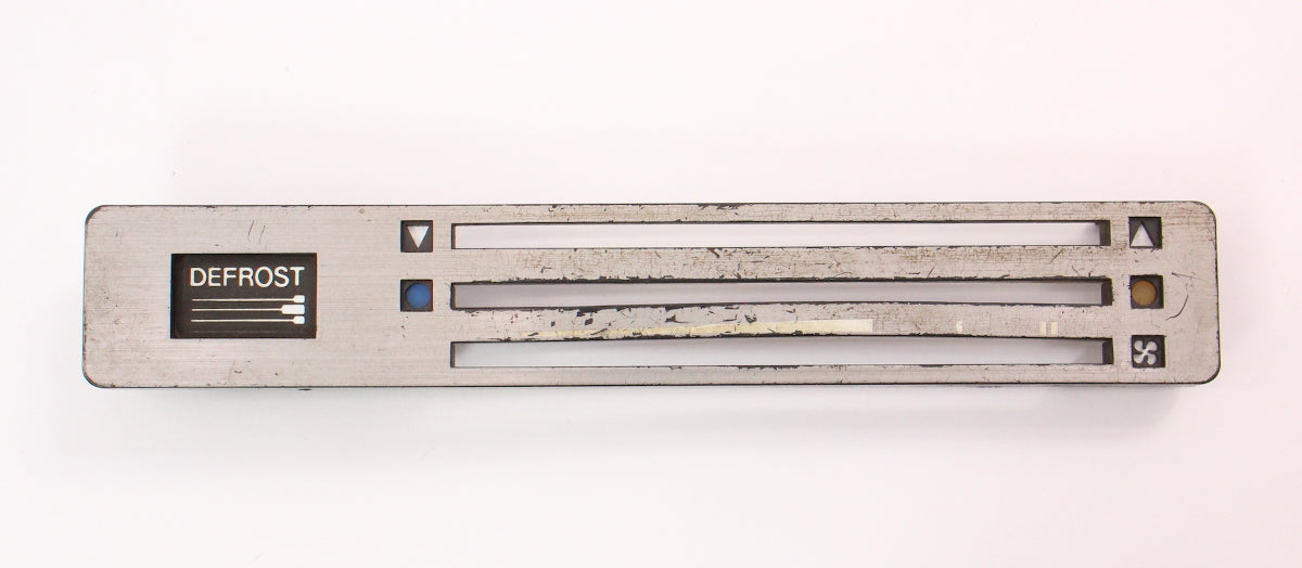 Climate Temp Controls Trim Face Plate 75-80 VW Rabbit MK1 Early - 171 ...