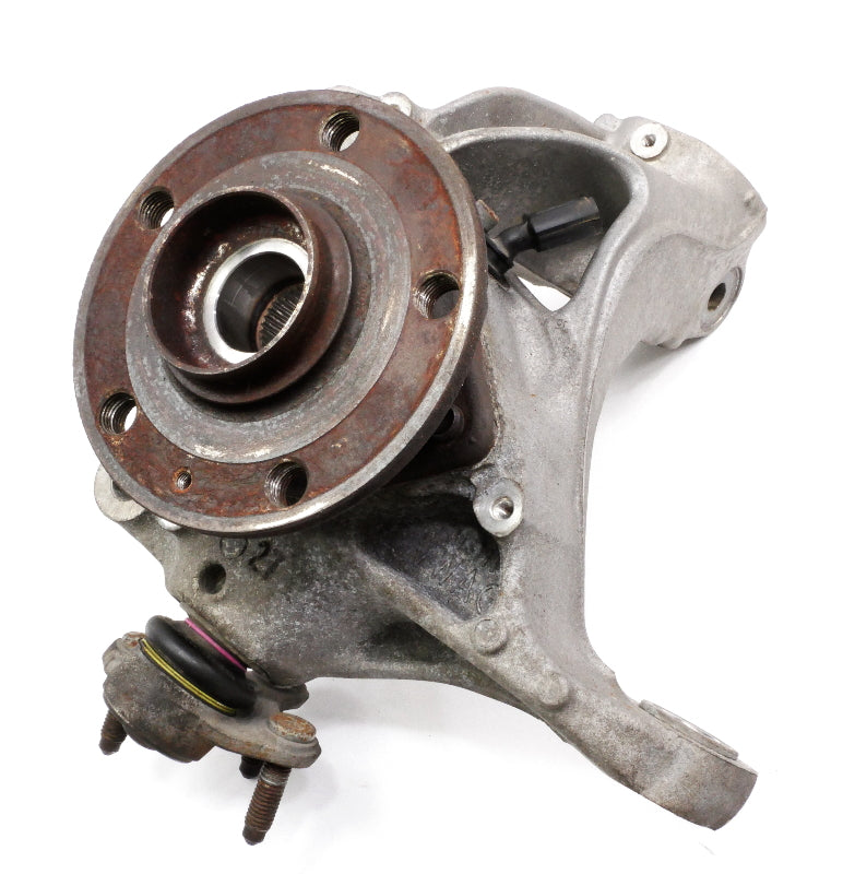 LH Front Spindle Knuckle Hub 15-20 VW Golf GTI Sportwagen Alltrack MK7 ...