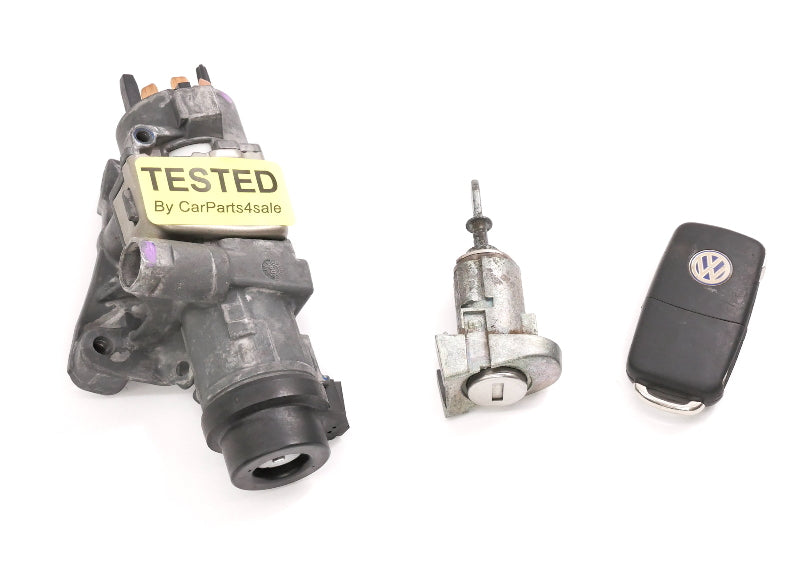 Ignition Lock Key Set 02-10 VW Beetle - Genuine - 4B0 905 851 P ...