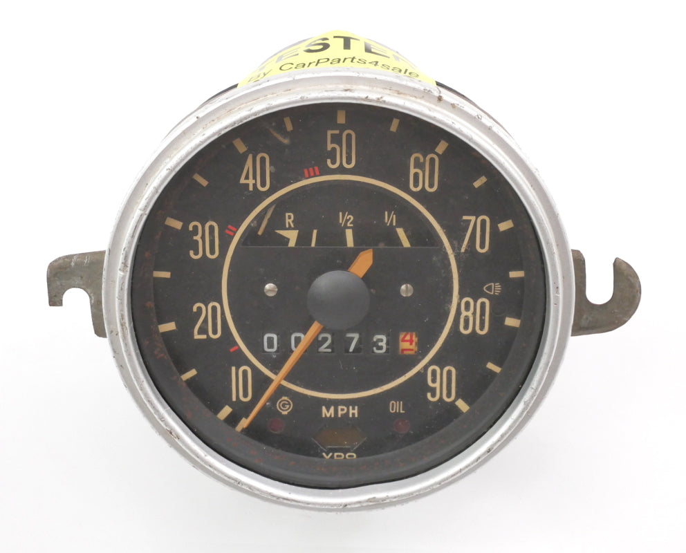 70-71 VW Beetle Bug Speedometer Gauge Cluster Vintage Aircooled 113 95 ...