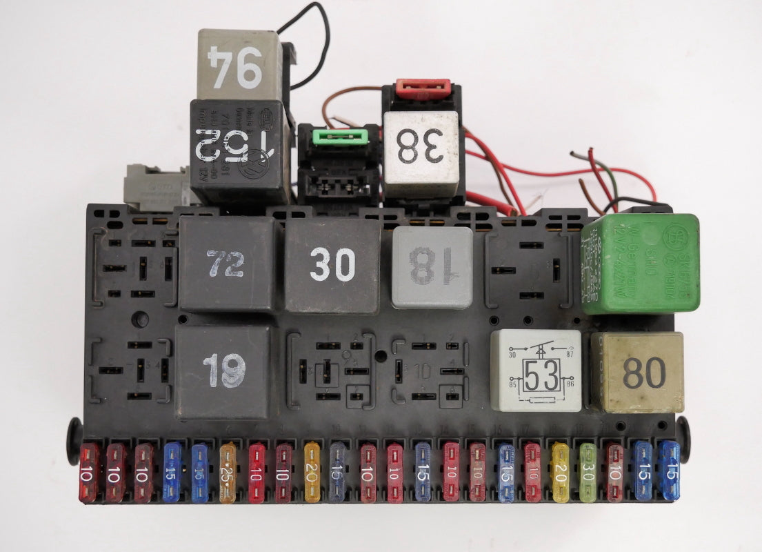 CE2 Fuse Box Fuse Block Fusebox & Relays 92-96 VW Eurovan T4 - OEM - 3 ...